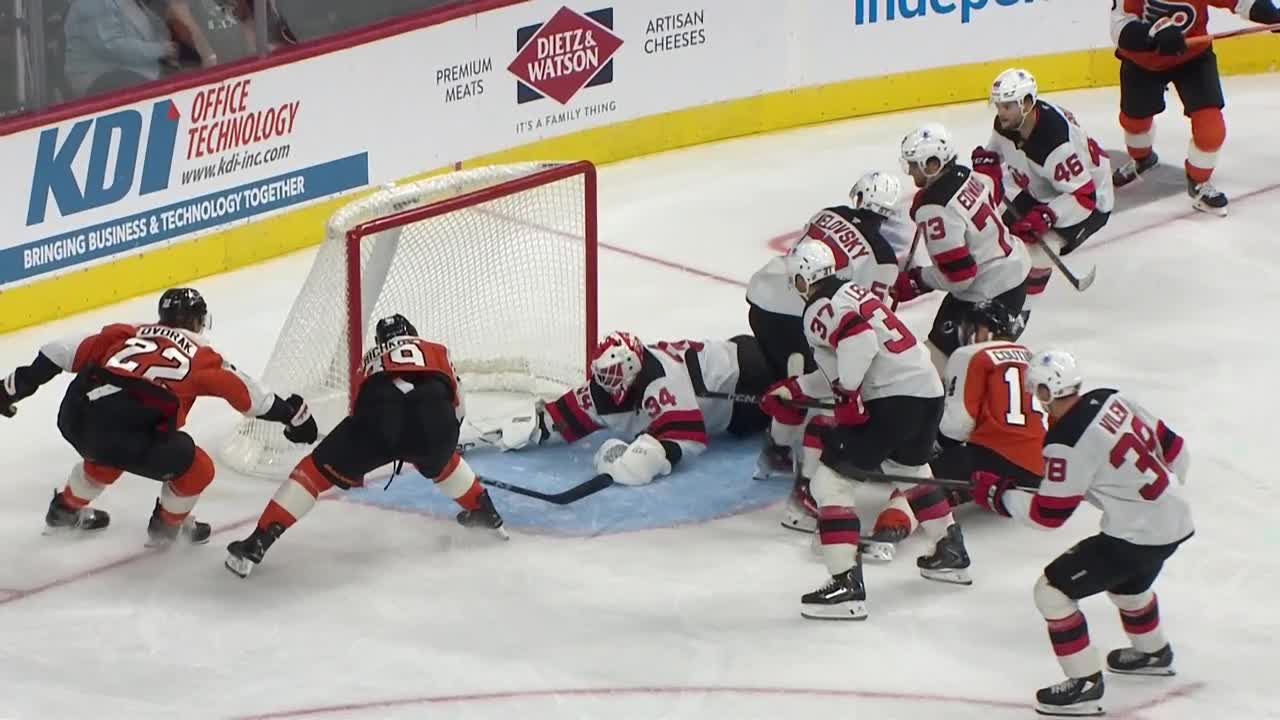 Allen makes diving save | NHL.com