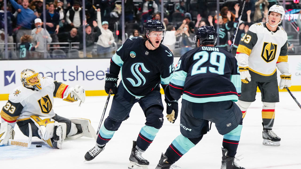 McCann scores late in OT, Kraken edge Golden Knights | NHL.com