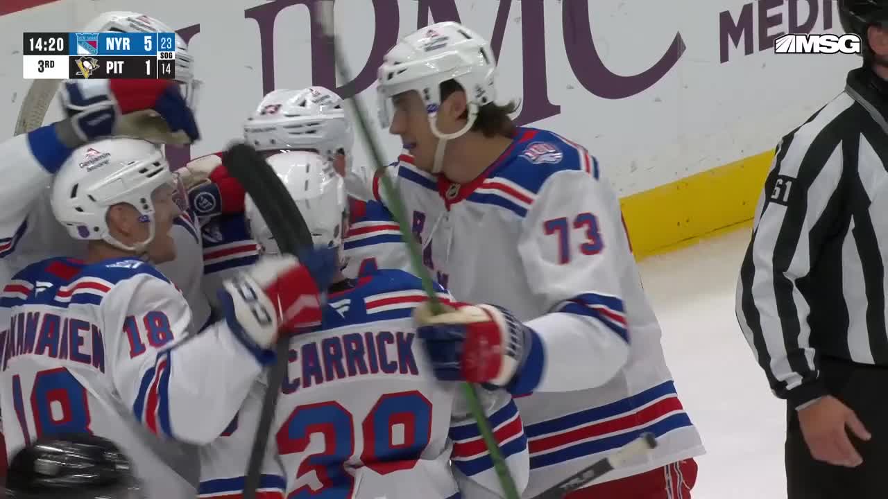 NYR@PIT: Rempe scores goal against Arturs Silovs | NHL.com