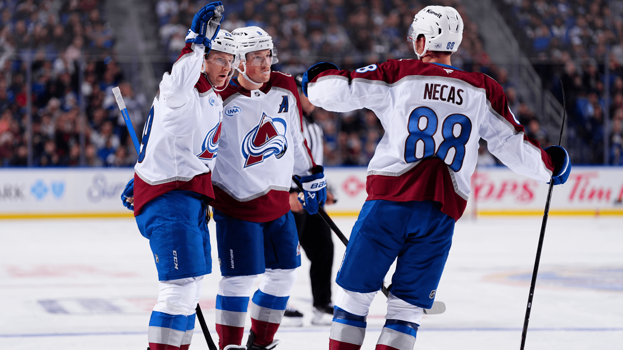MacKinnon scores twice, Makar gets 1st to lead Avalanche past Sabres ...