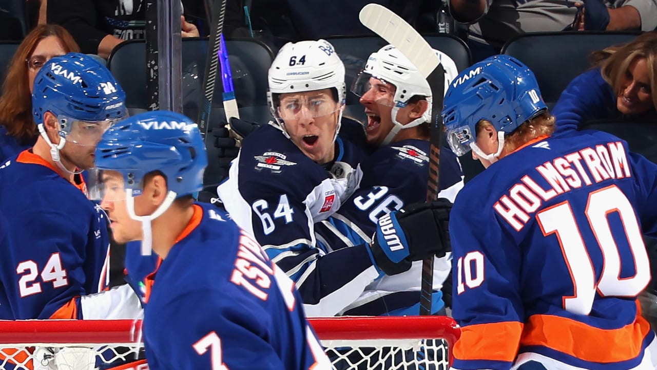 Stanley scores for Jets in win against Islanders | NHL.com