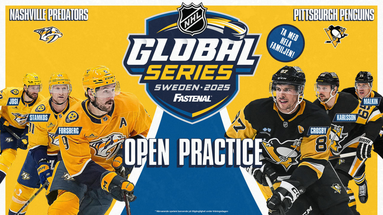 Schemat för Global Series-helgen i Sverige | NHL.com/sv