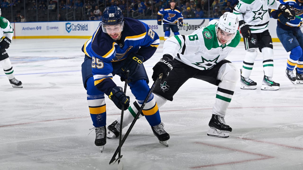 Kyrou scores 1st goal of season, Blues hold off Stars | NHL.com