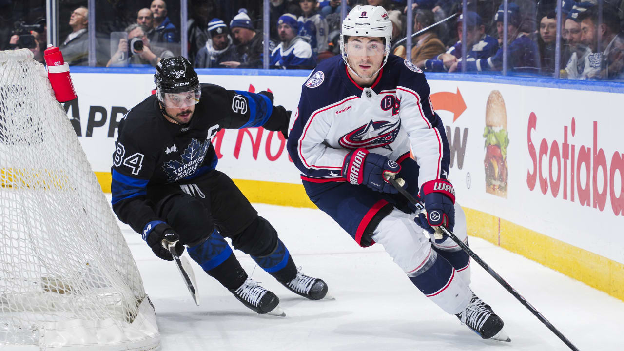 NHL On Tap: Maple Leafs visit Blue Jackets in lone game on schedule ...