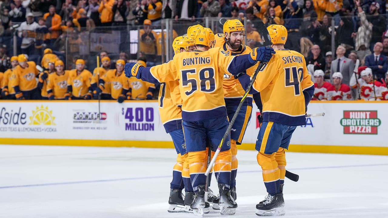 Flames vs. Predators | Nashville Predators