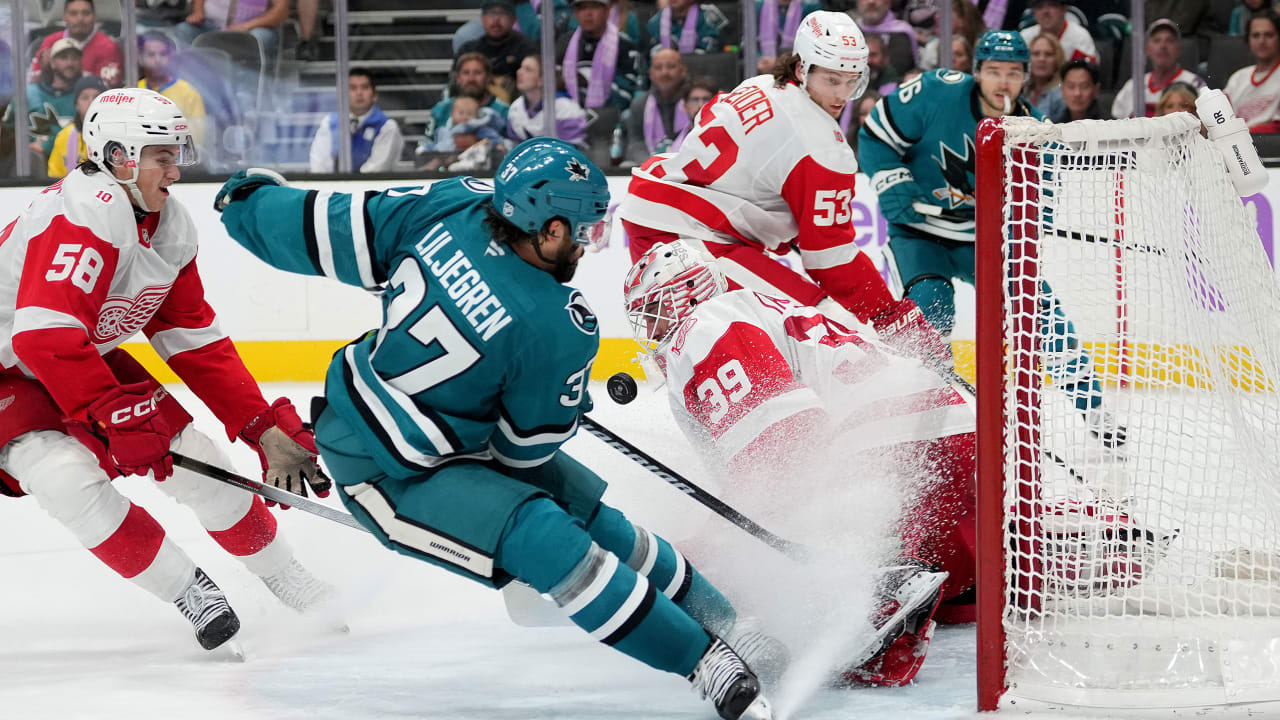 Red Wings recover, defeat Sharks in shootout | NHL.com