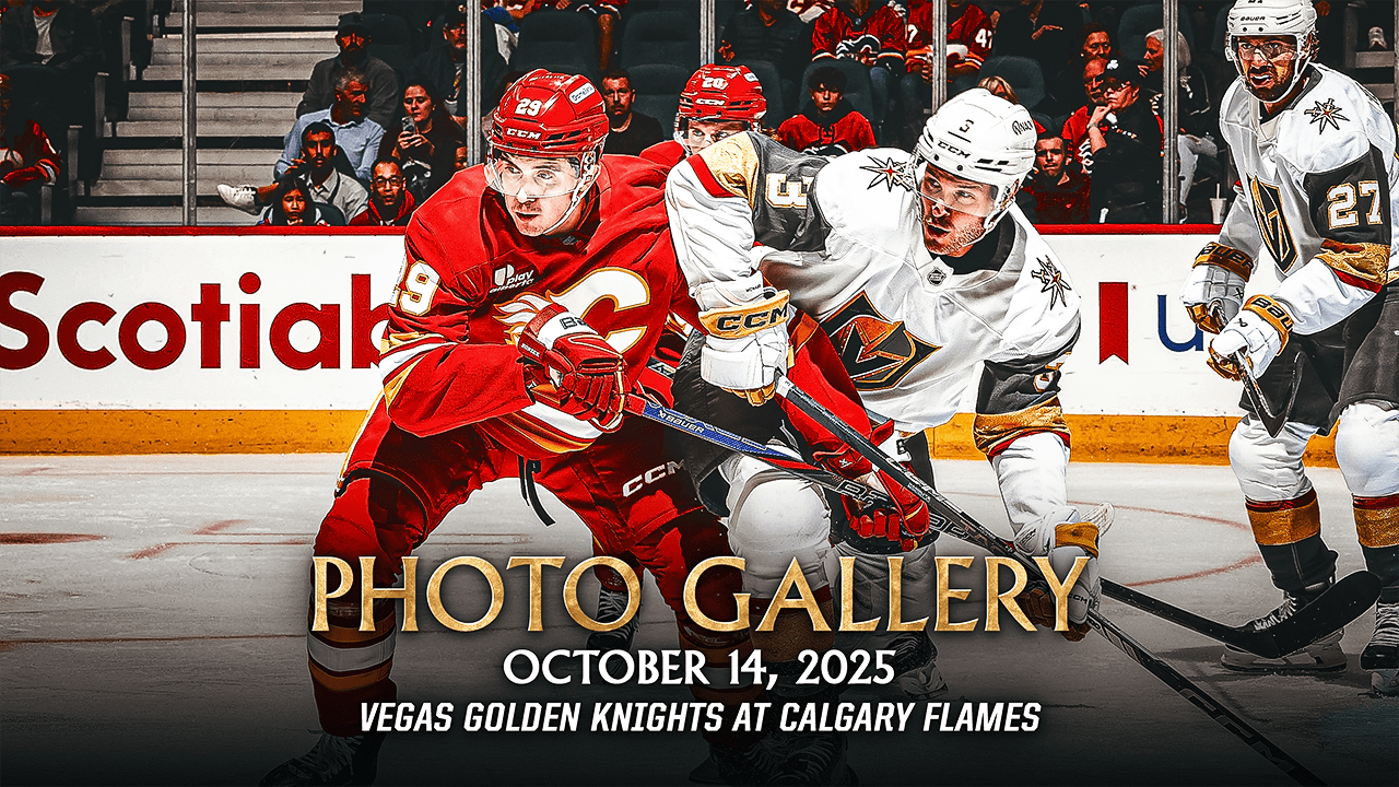 PHOTO GALLERY | Vegas Golden Knights at Calgary Flames | Oct. 14, 2025 ...