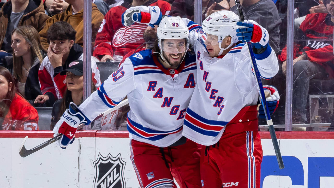 Panarin has 3 points, Rangers win again on road against Red Wings | NHL.com