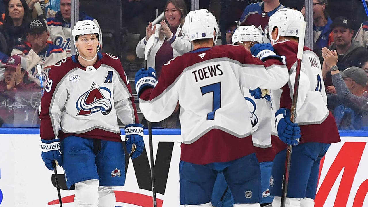 MacKinnon has 4 points, Avalanche score 9 to cruise past Oilers | NHL.com