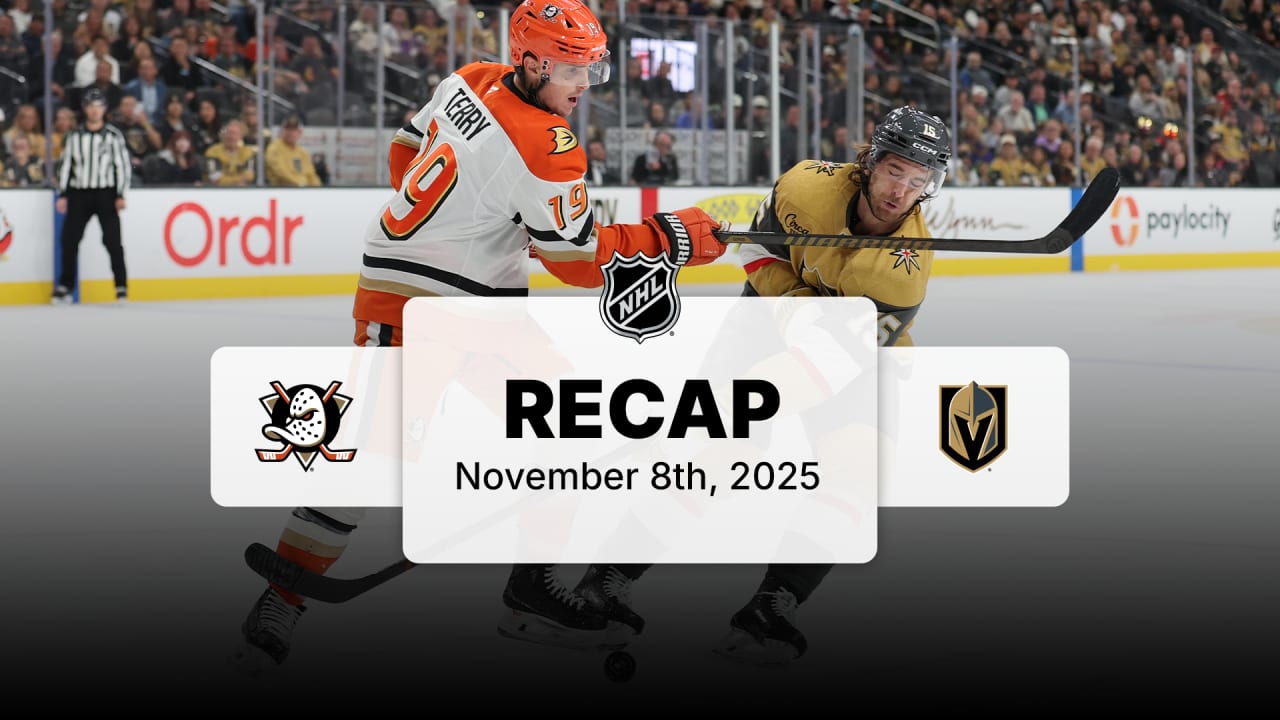 Zostrih: VGK-ANA 3:4 pp | NHL.com/sk