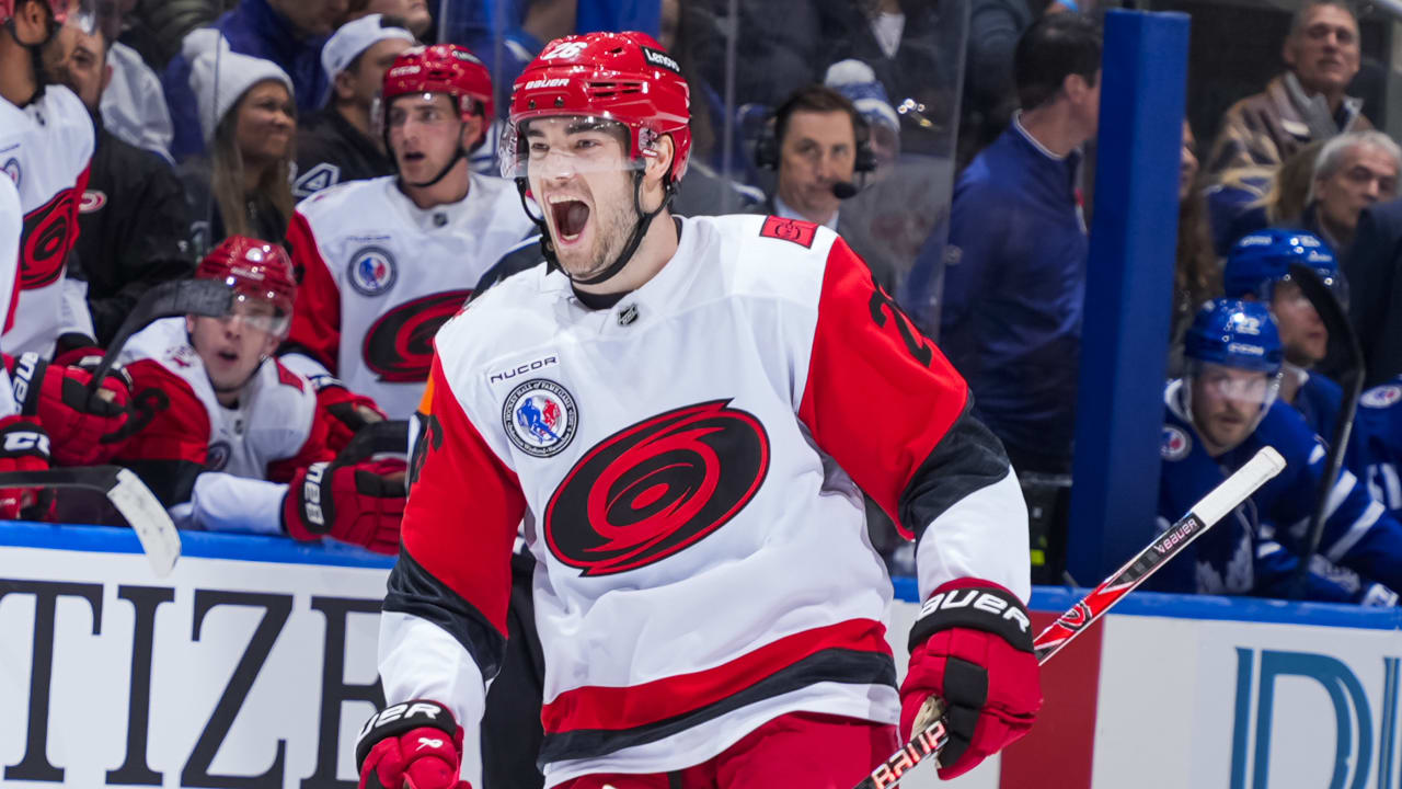 Hurricanes score 3 straight, rally past Maple Leafs for 4th win in row ...