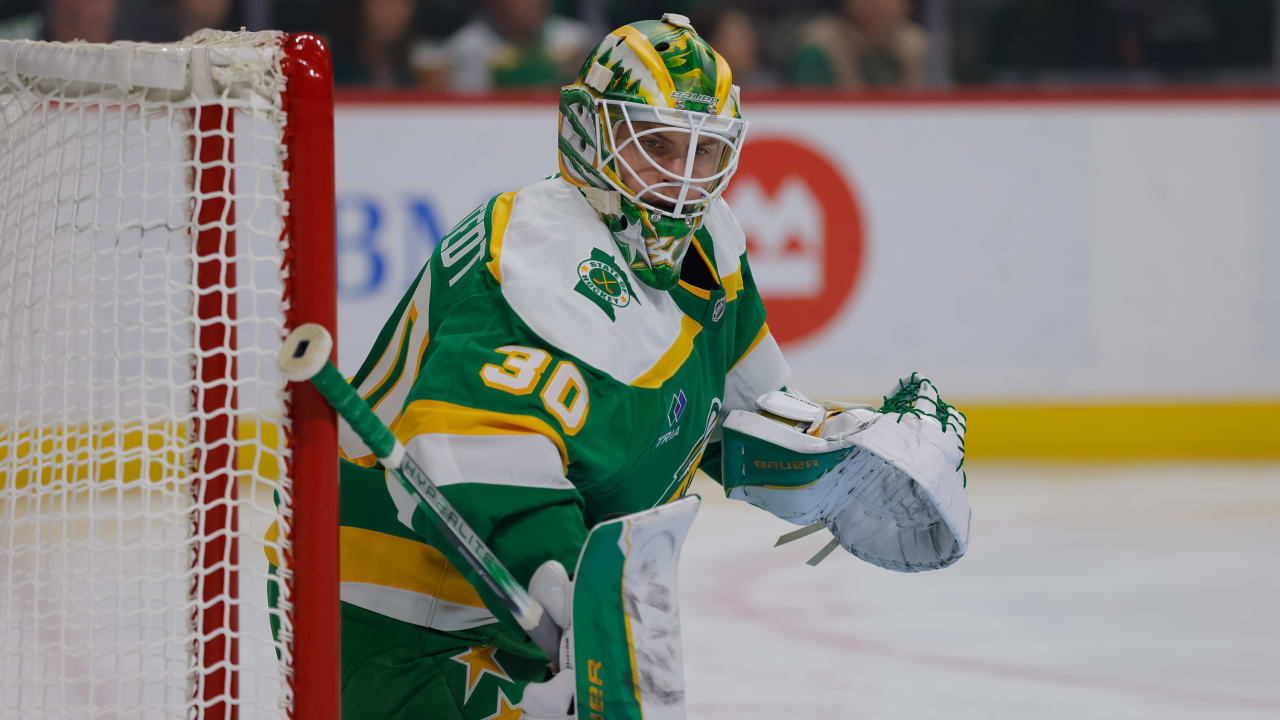 Wallstedt makes 36 saves, Wild shut out Flames | NHL.com