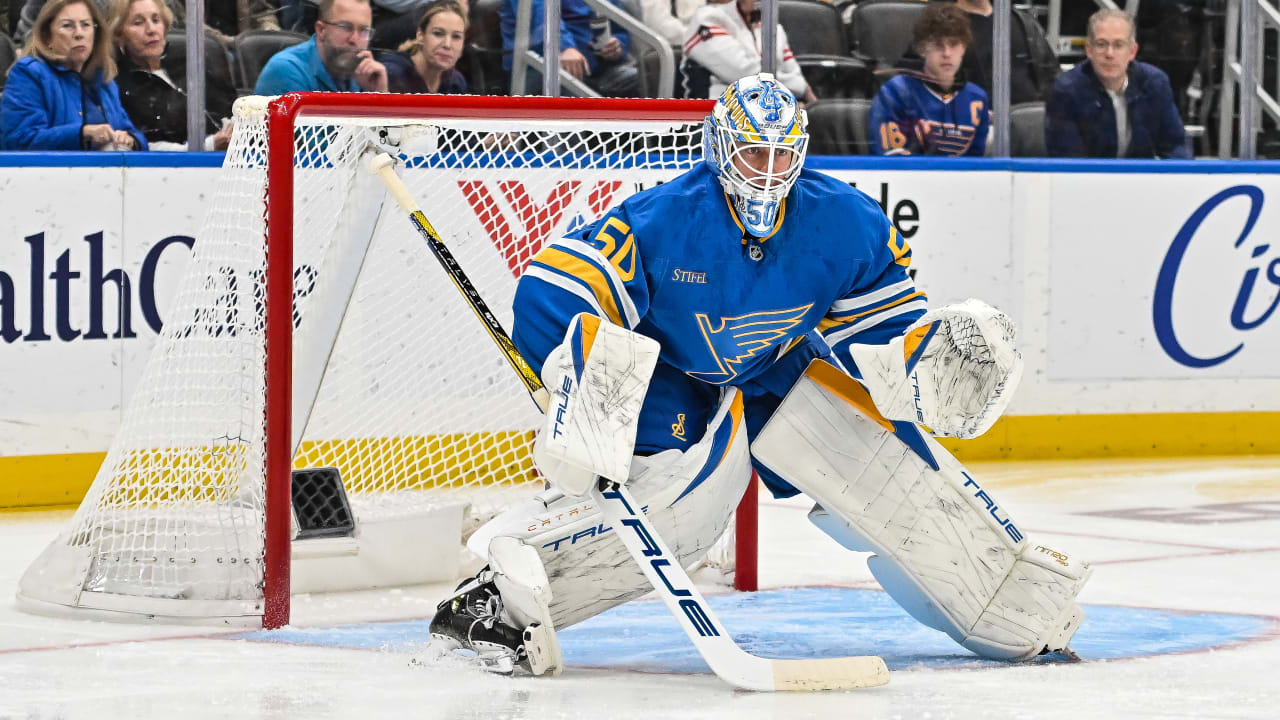 Binnington stops Zegras' penalty shot in OT | NHL.com
