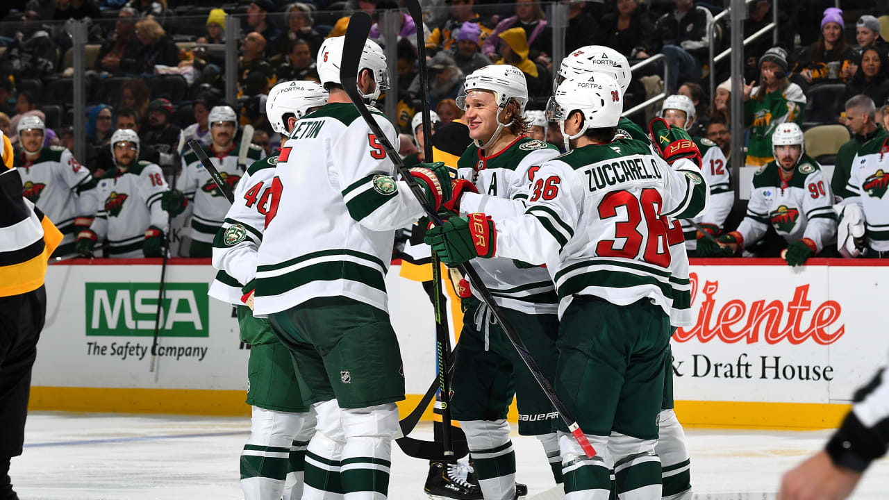 MIN@PIT: Kaprizov scores goal against Arturs Silovs | NHL.com