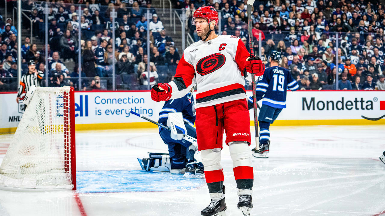 Recap: Staal Strikes Twice As Canes Ground Jets | Carolina Hurricanes