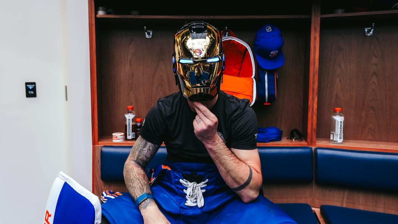 Rittich Gets Iron Man Mask After Shutting Out Seattle | New York Islanders