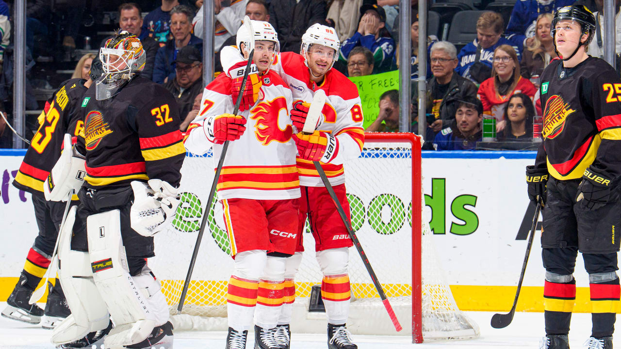 Flames score 5 straight, defeat Canucks for 3rd win in row | NHL.com