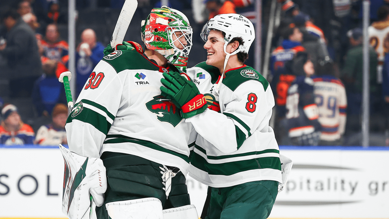 Wallstedt gets another shutout, Wild edge Oilers to push point streak ...