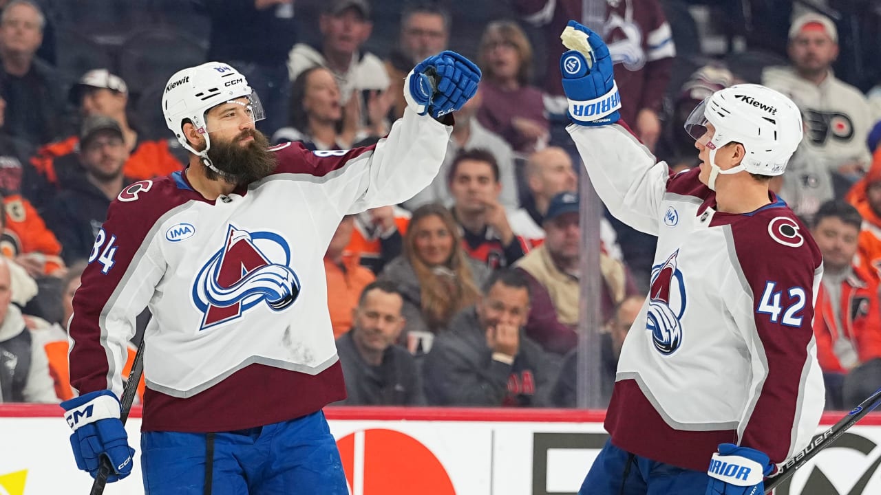 Avalanche defeat Flyers for 2nd straight road win | NHL.com