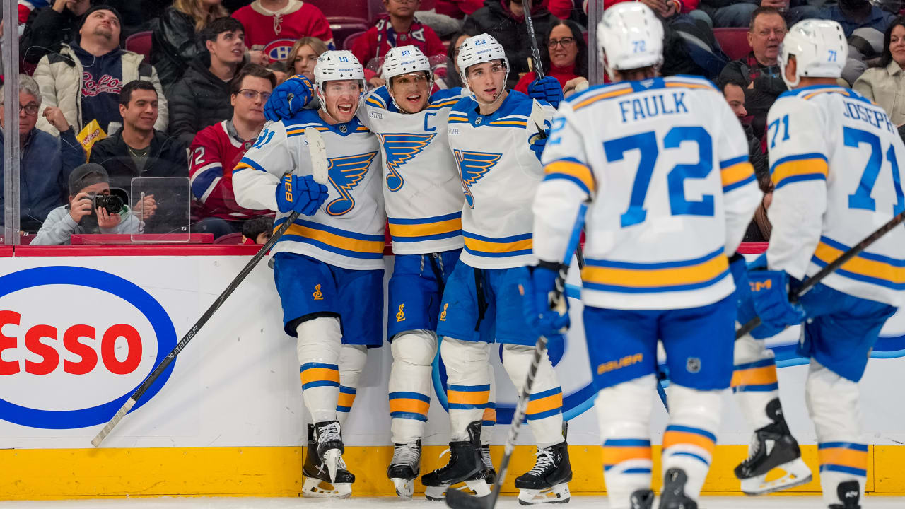Schenn gets 3 points, Blues hold off Canadiens | NHL.com