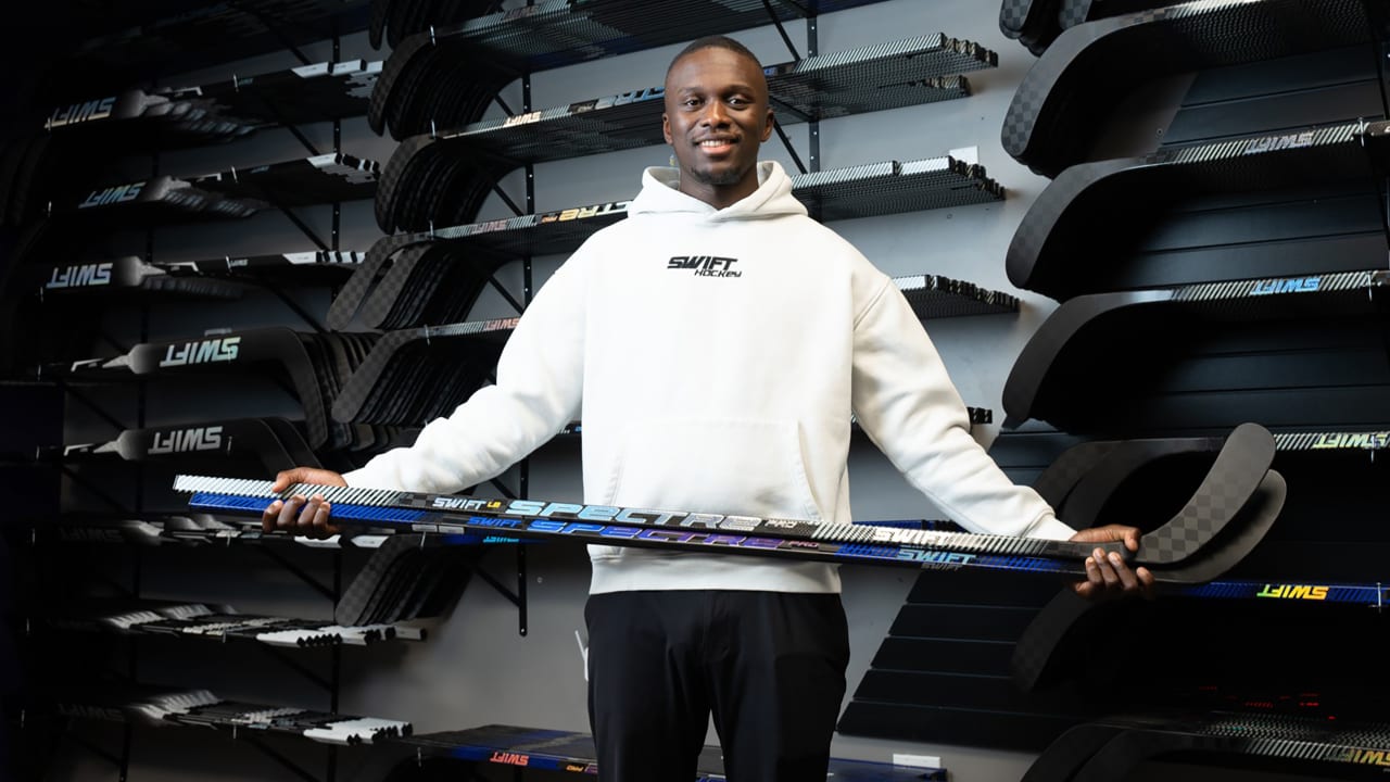 Color of Hockey: Thomas, 23-year-old stick company founder, on Forbes ...