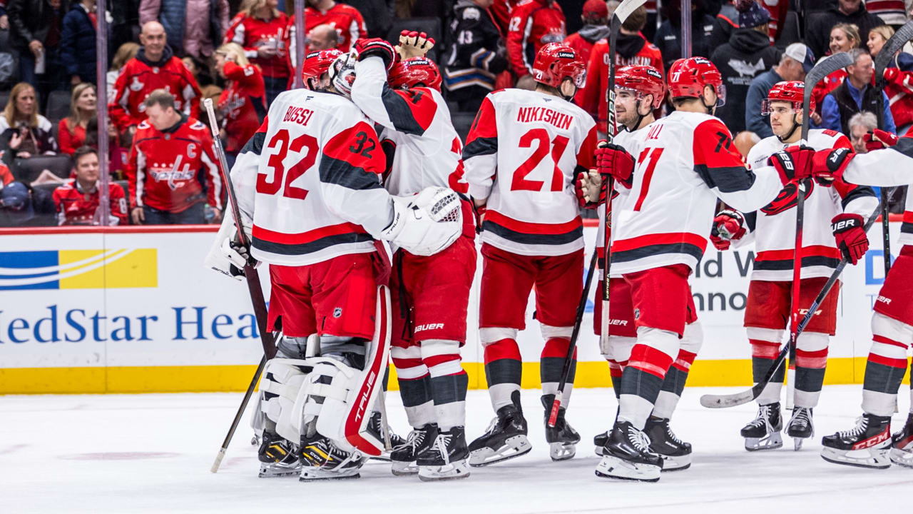 Recap: Bussi Makes NHL History As Canes Edge Caps | Carolina Hurricanes