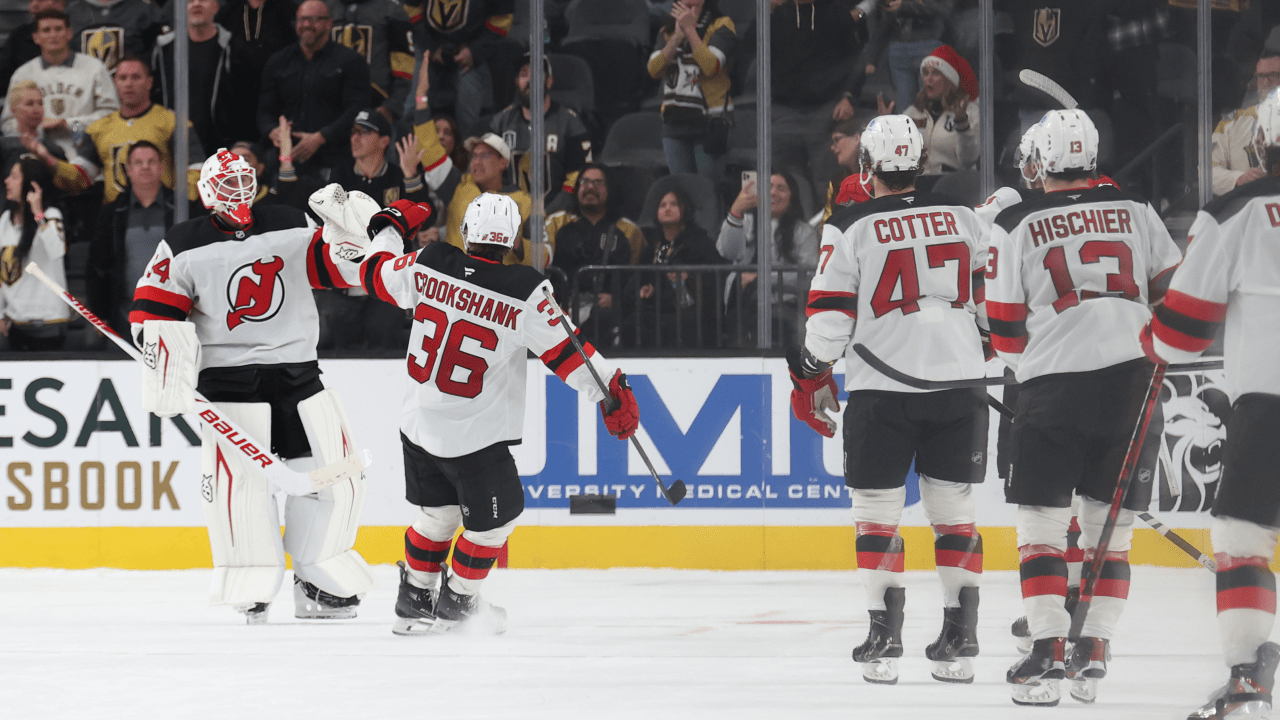 Allen makes 36 saves, Devils edge Golden Knights in shootout | NHL.com