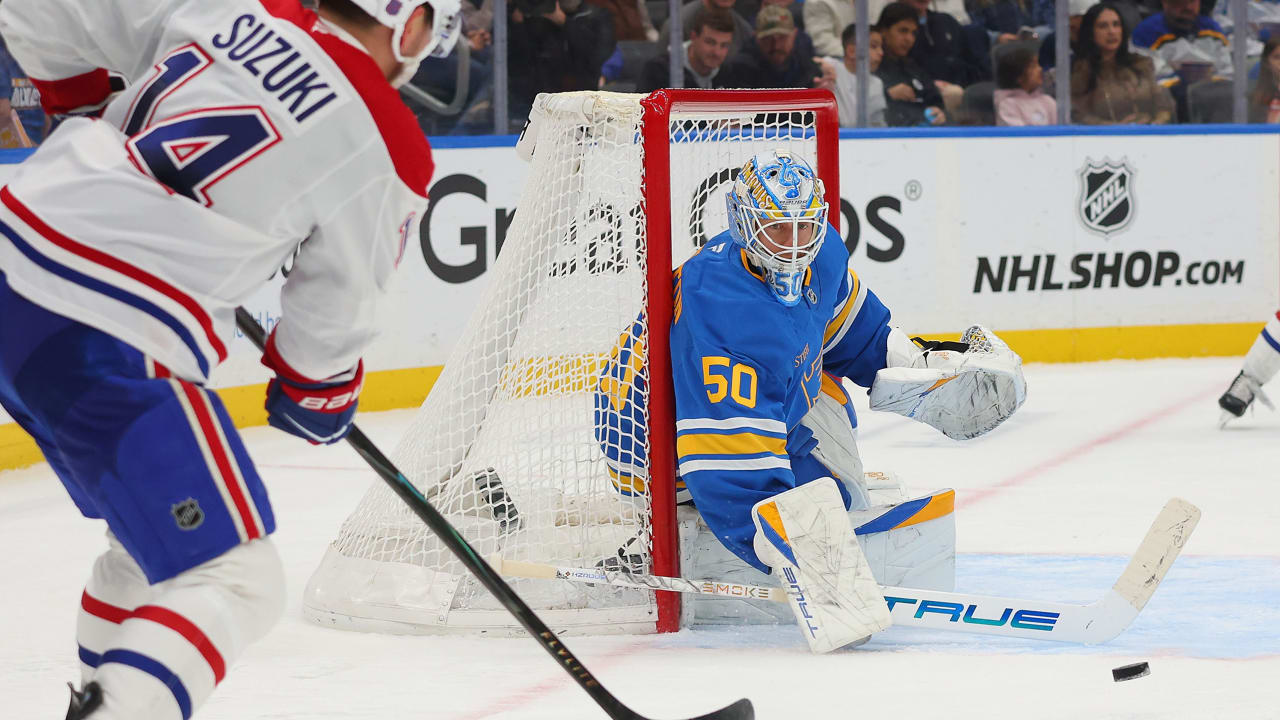 Binnington gets 1st shutout of season, Blues defeat Canadiens | NHL.com