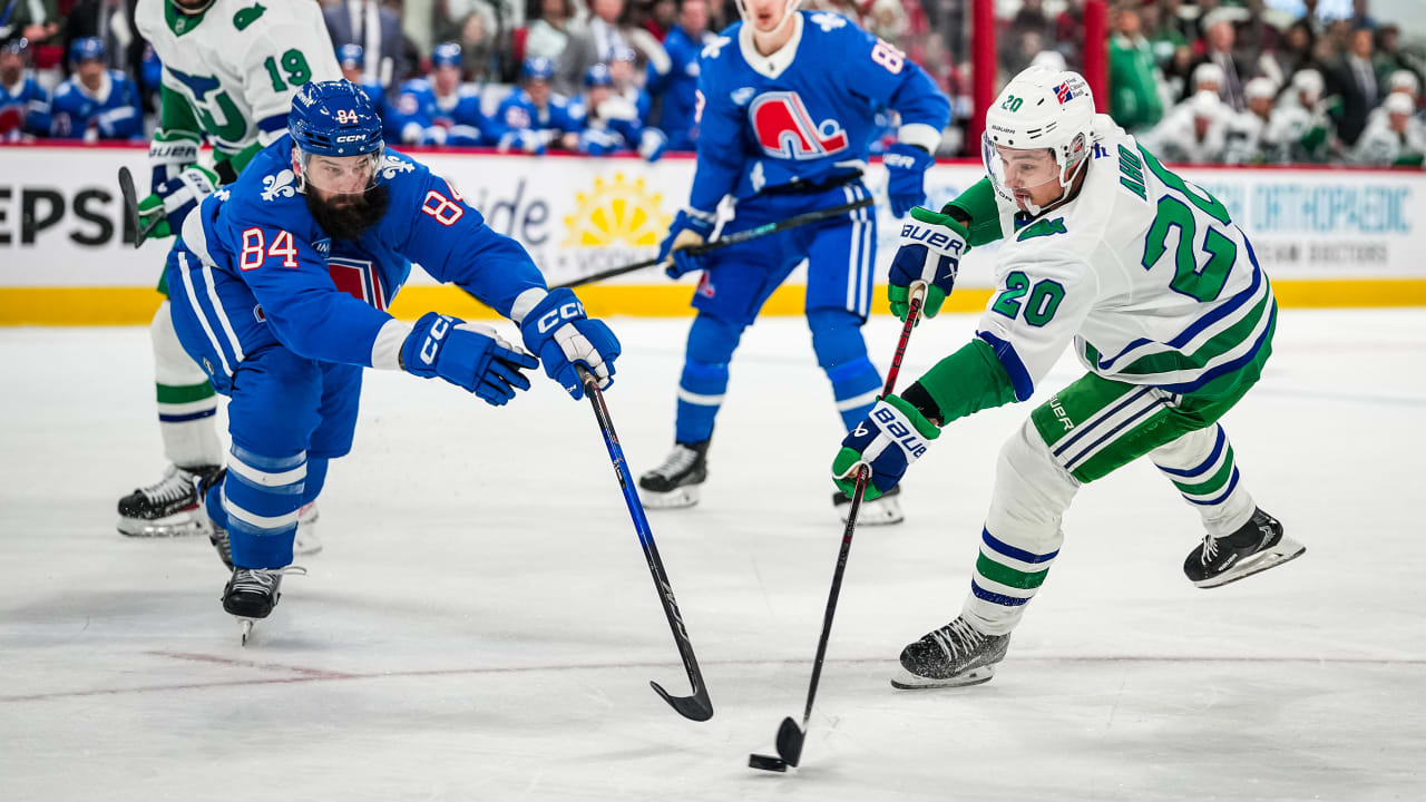 Recap: Canes Overwhelmed By Avs' Late Surge | Carolina Hurricanes