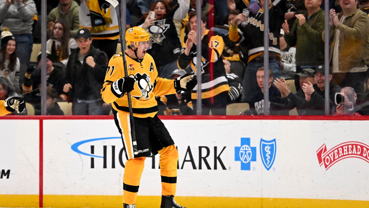 Malkin pounds Crosby's pass for PPG | NHL.com