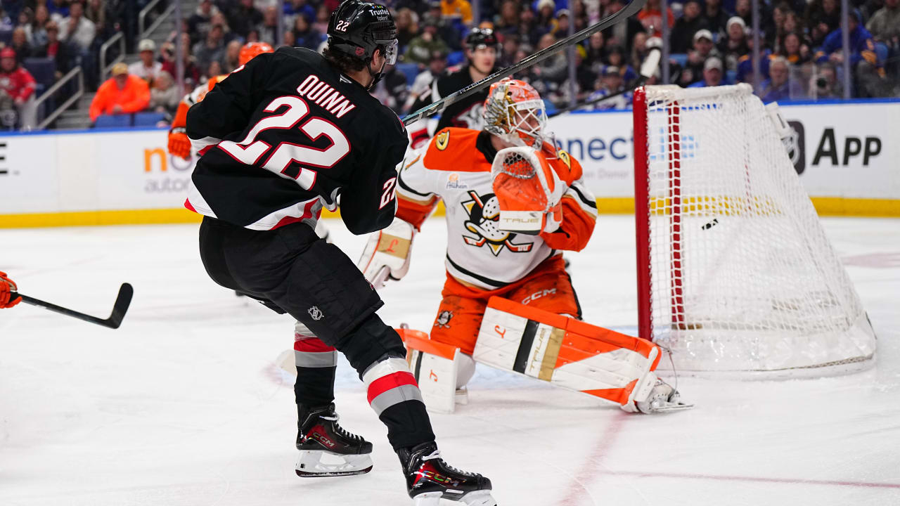 Quinn scores twice, Sabres hold off Ducks for 3rd straight victory ...
