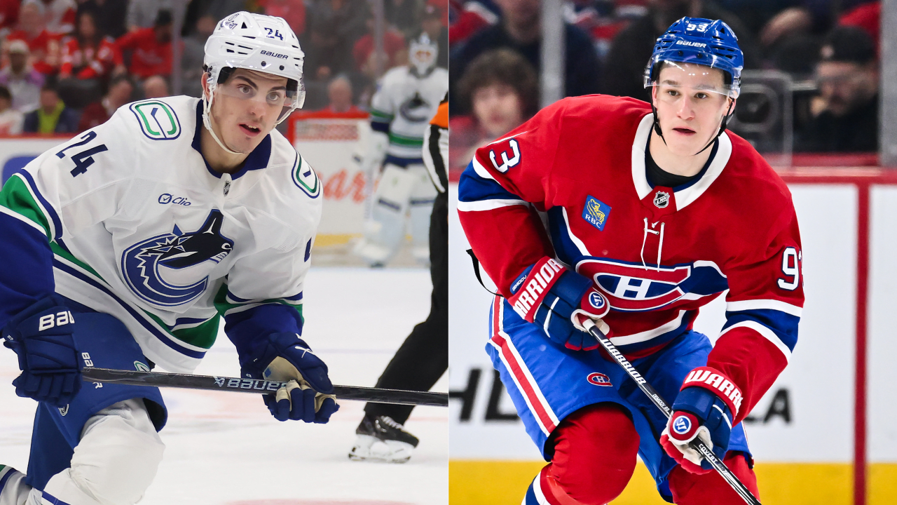 NHL On Tap: Canucks, Canadiens rookies showcased nationally on Prime ...