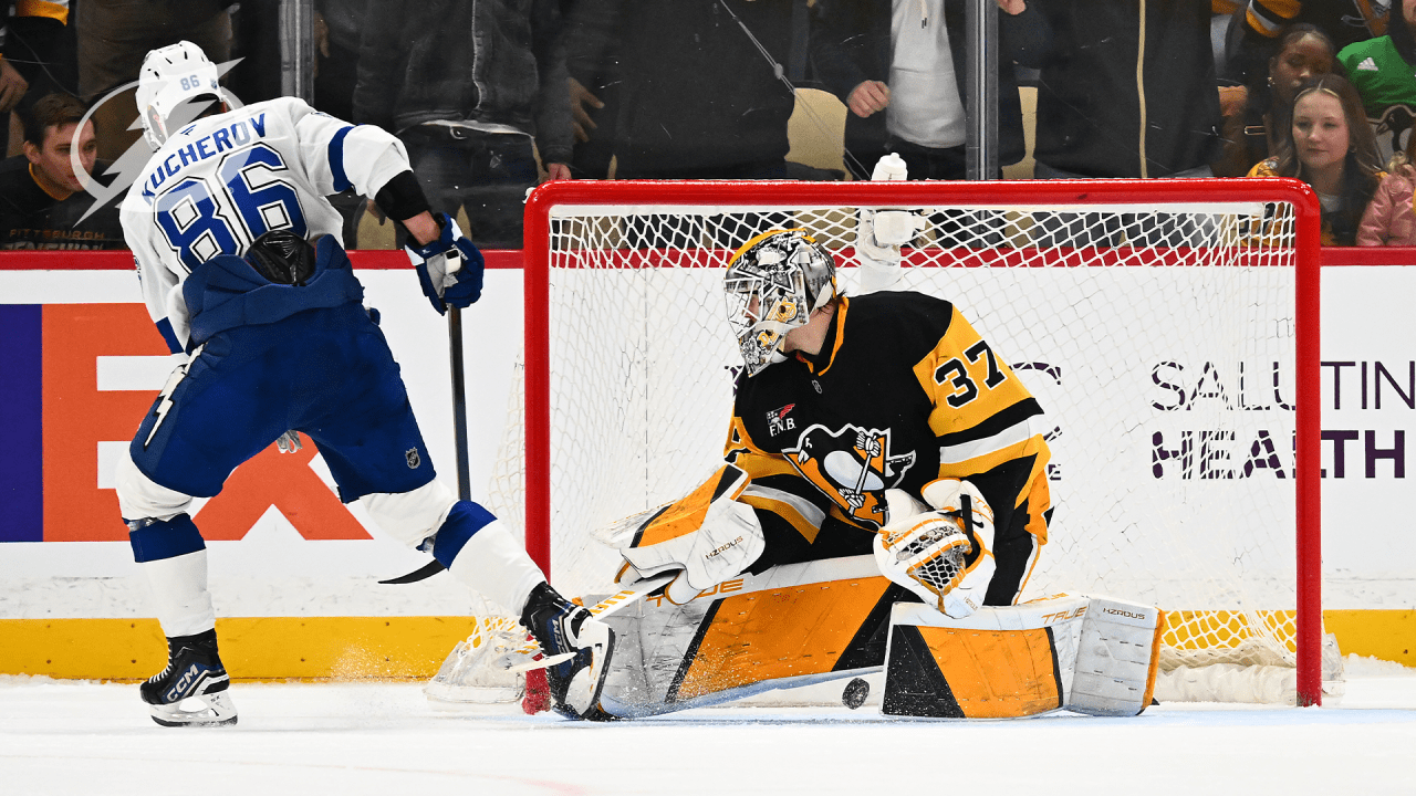 TBL at PIT | Kucherov scores game winner | Tampa Bay Lightning
