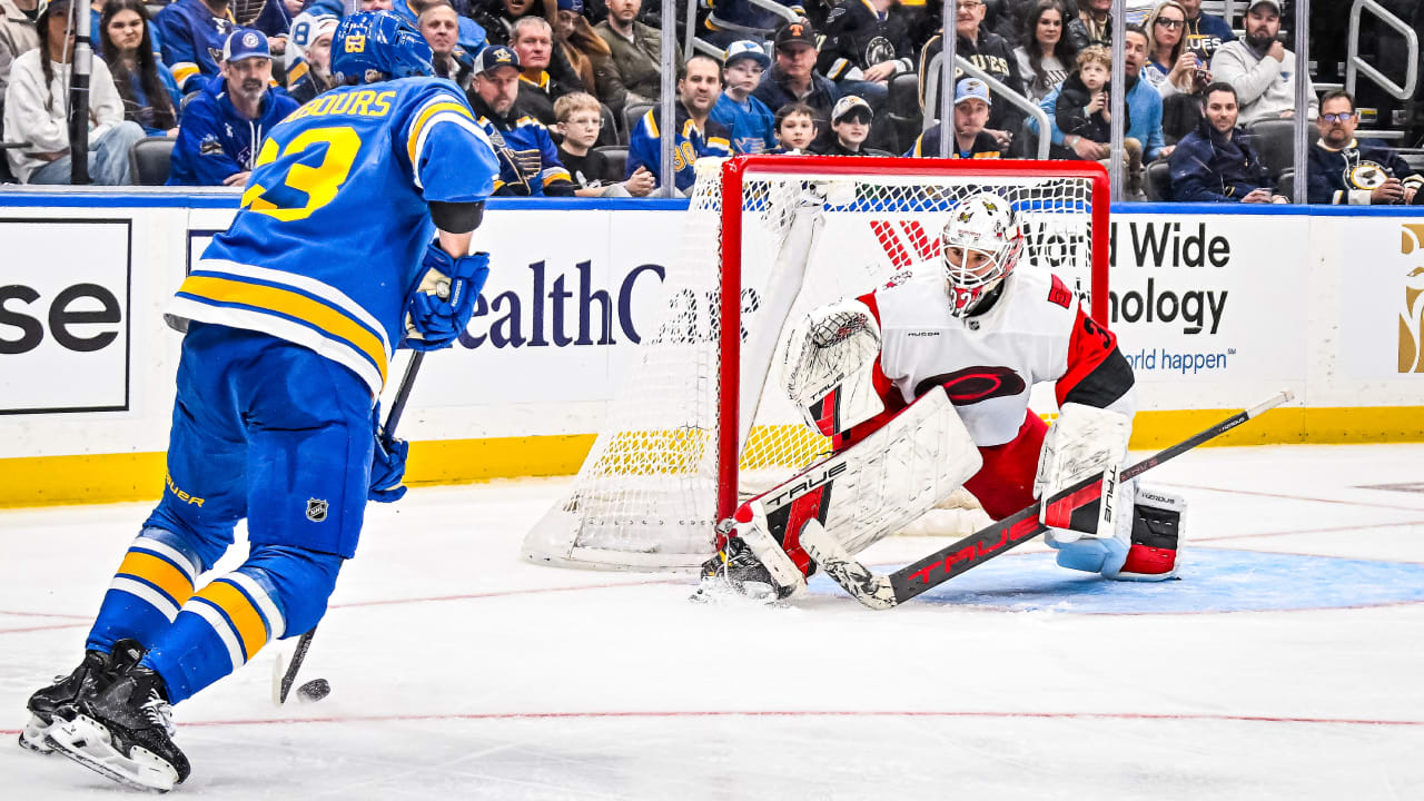 Recap: Canes Blanked By Blues | Carolina Hurricanes
