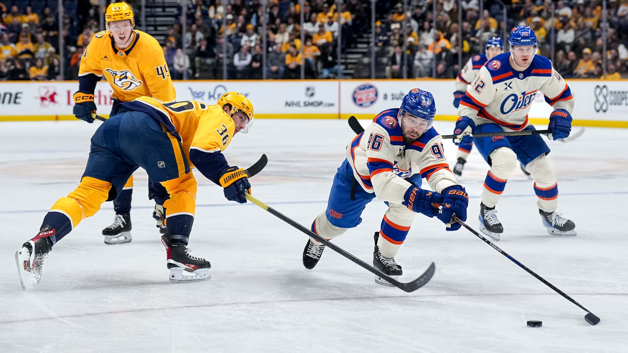 GAME RECAP: Predators 4, Oilers 3 (OT) | Edmonton Oilers