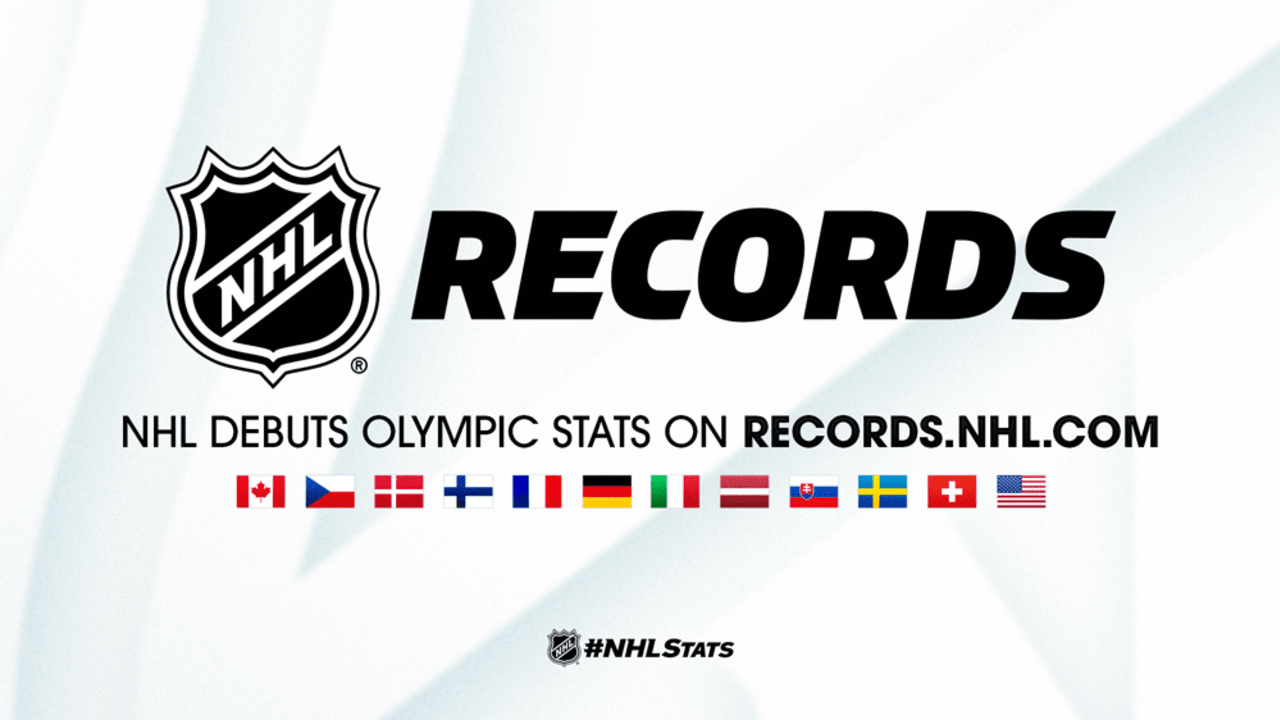 NHL debuts Olympic stats website on records.nhl.com | NHL.com