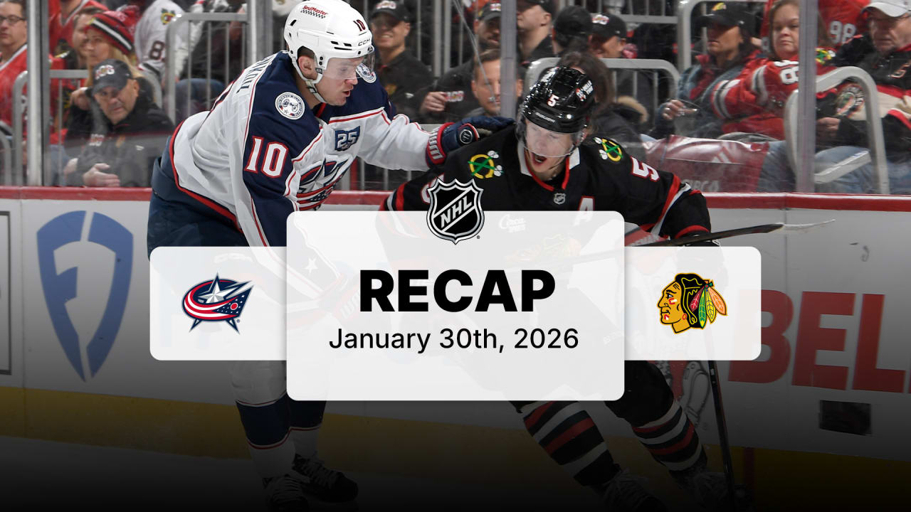 Resumen: CBJ 4, CHI 2 | NHL.com/es