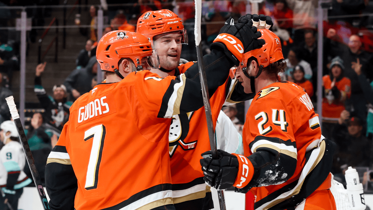 Harkins helps Ducks end Kraken's winning streak at 4 | Anaheim Ducks