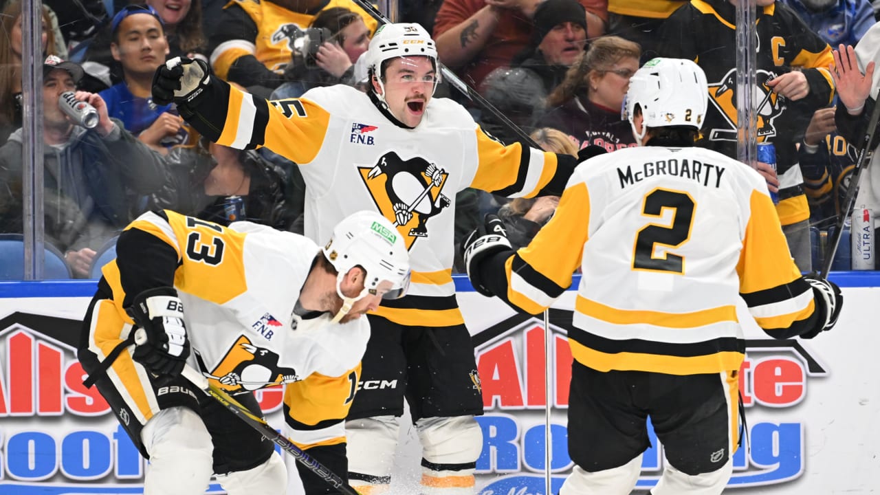 Hayes scores twice in NHL debut, Penguins defeat Sabres | NHL.com