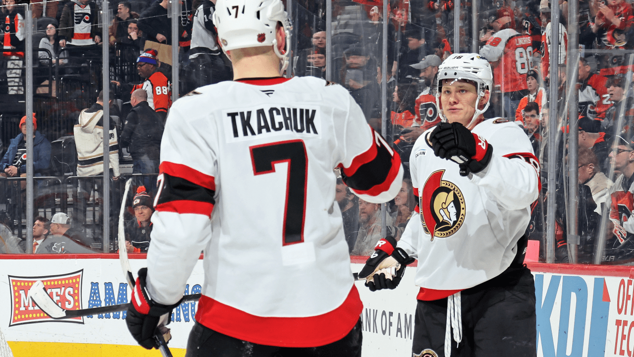 Stutzle, Senators recover to defeat Flyers in OT | NHL.com