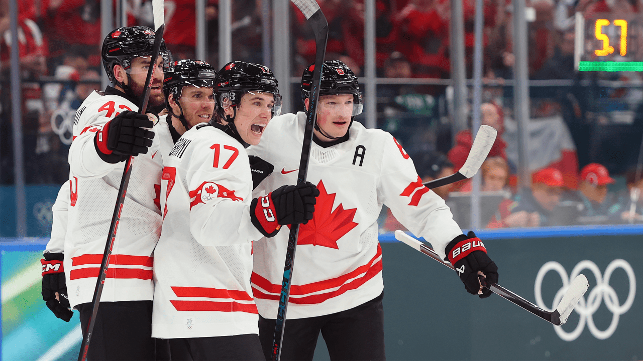 McDavid sets tone, teams with Celebrini in long-awaited Olympic debut ...