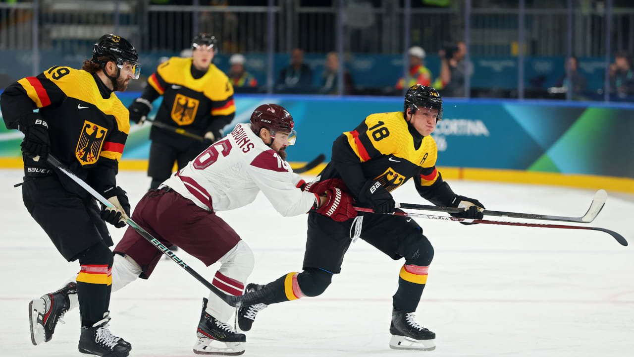 Stutzle, Germany finding positives after stunning loss to Latvia | NHL.com