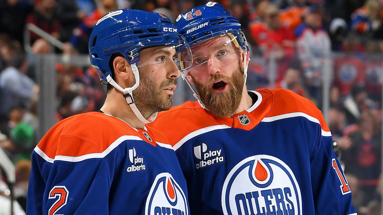 Oilers defensemen excited to have Coffey back on bench | NHL.com