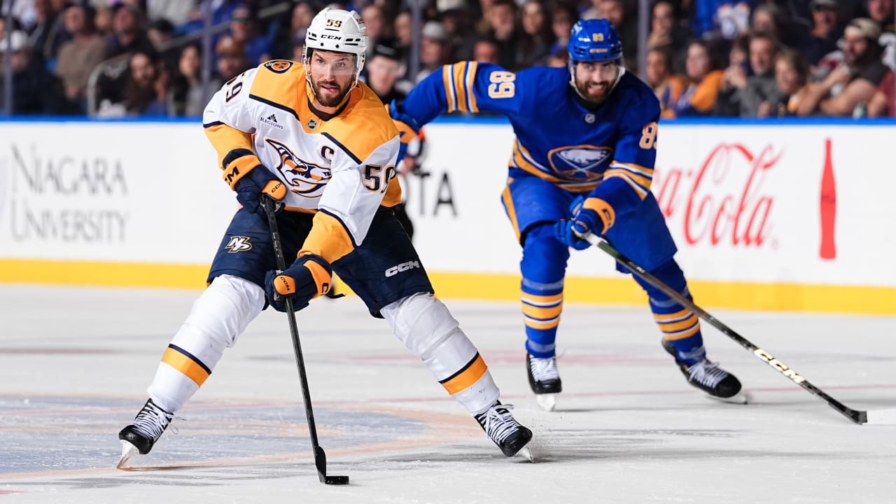 Preds Come Up Just Short in Loss to Sabres | Nashville Predators