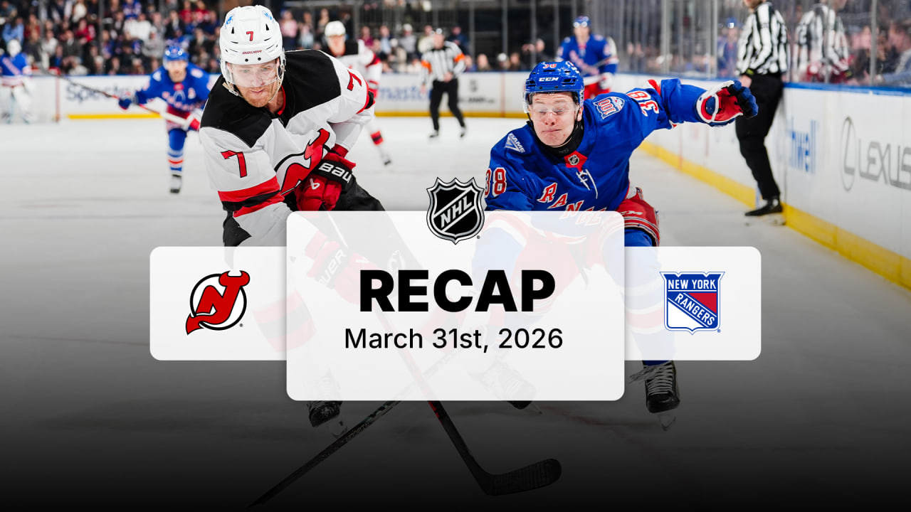 NJD at NYR | Recap | NHL.com
