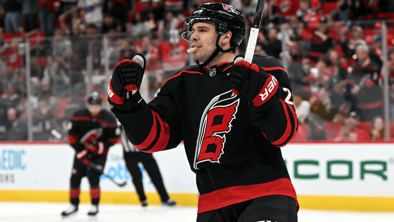 Stankoven scores twice, Hurricanes defeat Blue Jackets to clinch ...