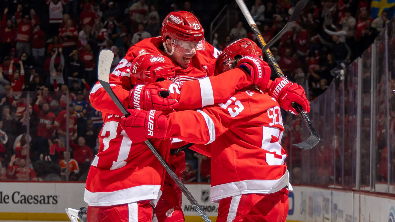 Seider has 5 points, Red Wings top Flyers to keep pace in wild-card ...