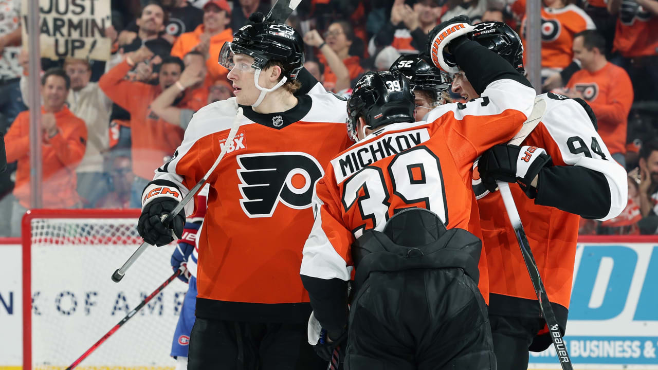 Flyers' young core gaining valuable playoff experience | NHL.com