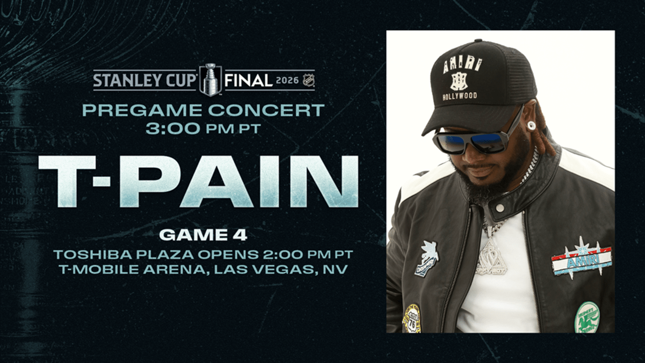 T-Pain to headline free concert prior to Game 4 | NHL.com