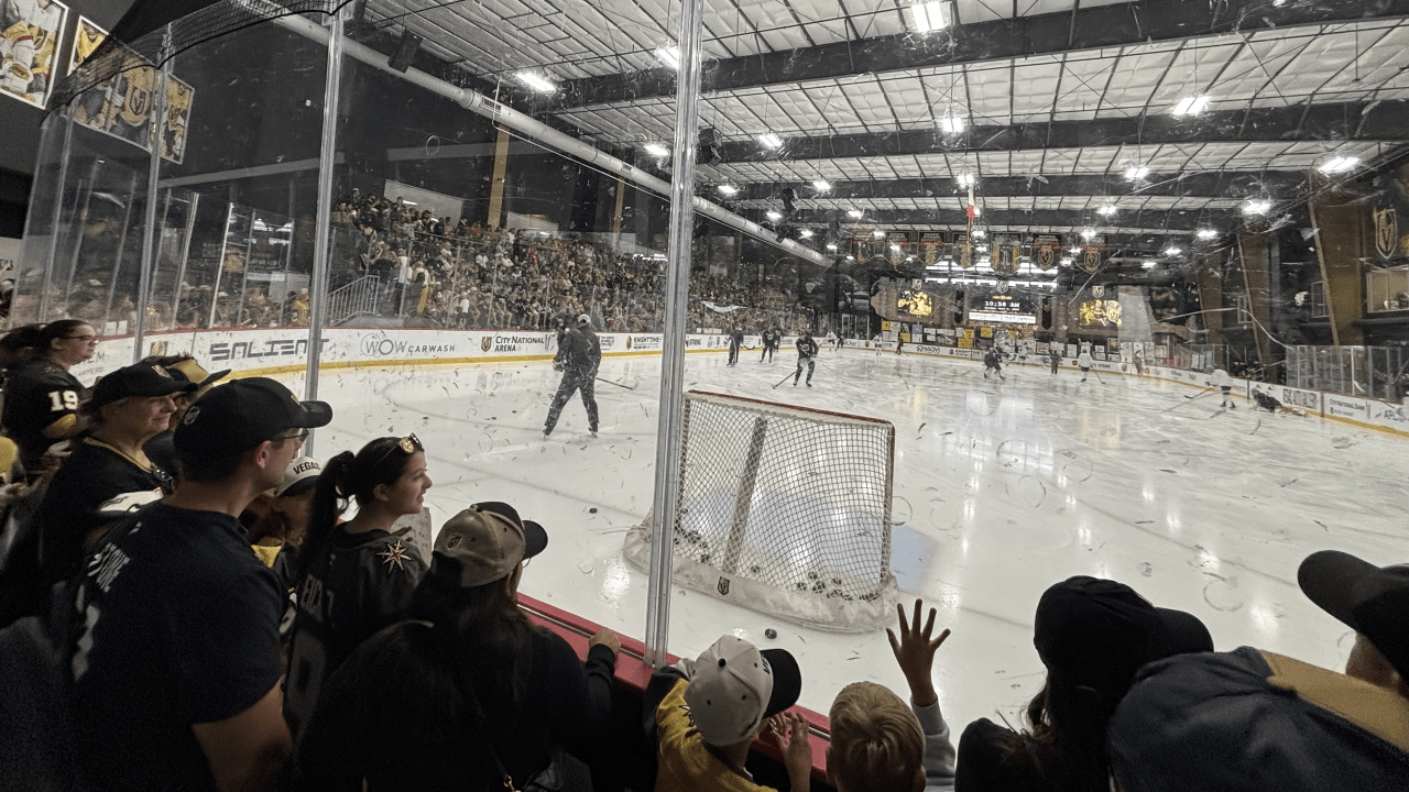Golden Knights energized by fans at open practice ahead of Game 4 of ...